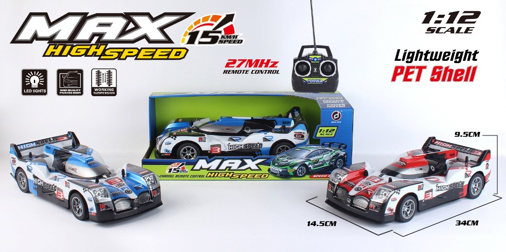 Formula Max Speed R/C 1:12