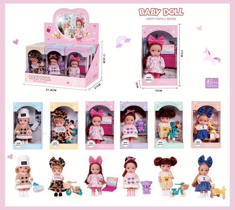 Lutka Baby Doll – 12 komada u displeju