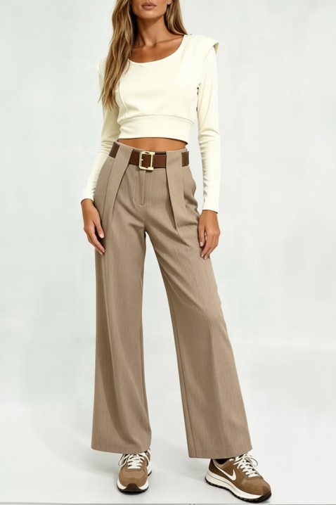 pantalone ROLVELZA BEIGE