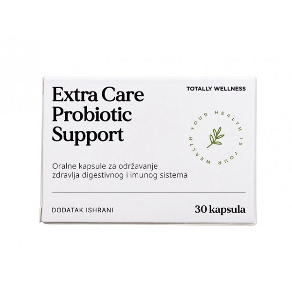 EXTRA CARE PROBIOTIC SUPPORT 30 KAPSULA TOTALLY WELNESS
