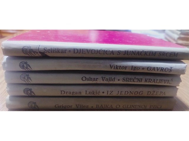 Lastavica ➡️ Izbor 100 ➡️ Latinica ➡️ 5 knjiga