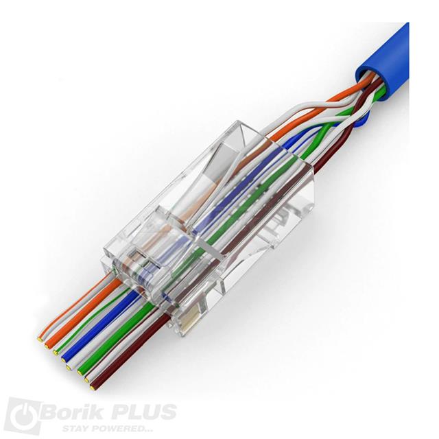 MAXPRO LINE RJ45 CAT6 LAN konektor metalni