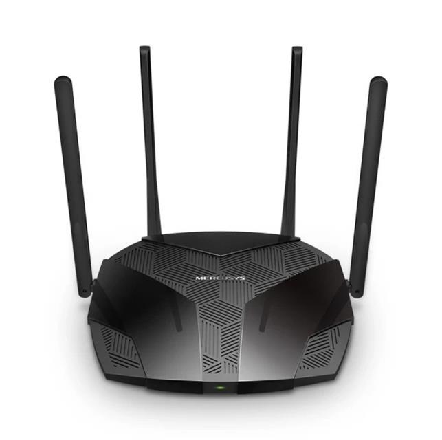 Wireless Router Mercusys MR80X AX3000 WiFi 6 2402 Mbps/3LAN/1WAN/4x5dbi