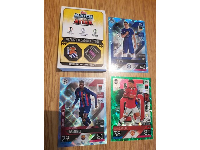 Kartice Champions League 2022/23 (Match Attax Topps) 2