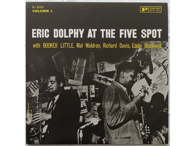 ERIC DOLPHY - AT THE FIVE SPOT ( Japan Press !!)