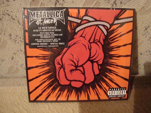 Metallica - St.Anger CD-DVD-(original DIGI)