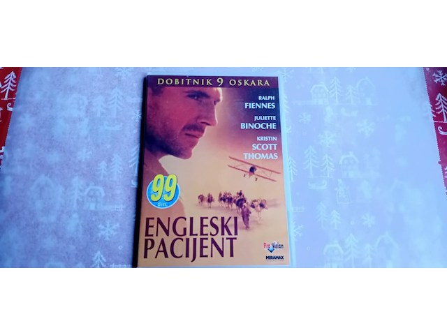 ENGLESKI PACIJENT DVD ORIGINAL DOBITNIK 9 OSCARA