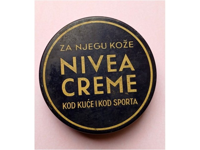 stara limenka plehana kutija NIVEA CREME