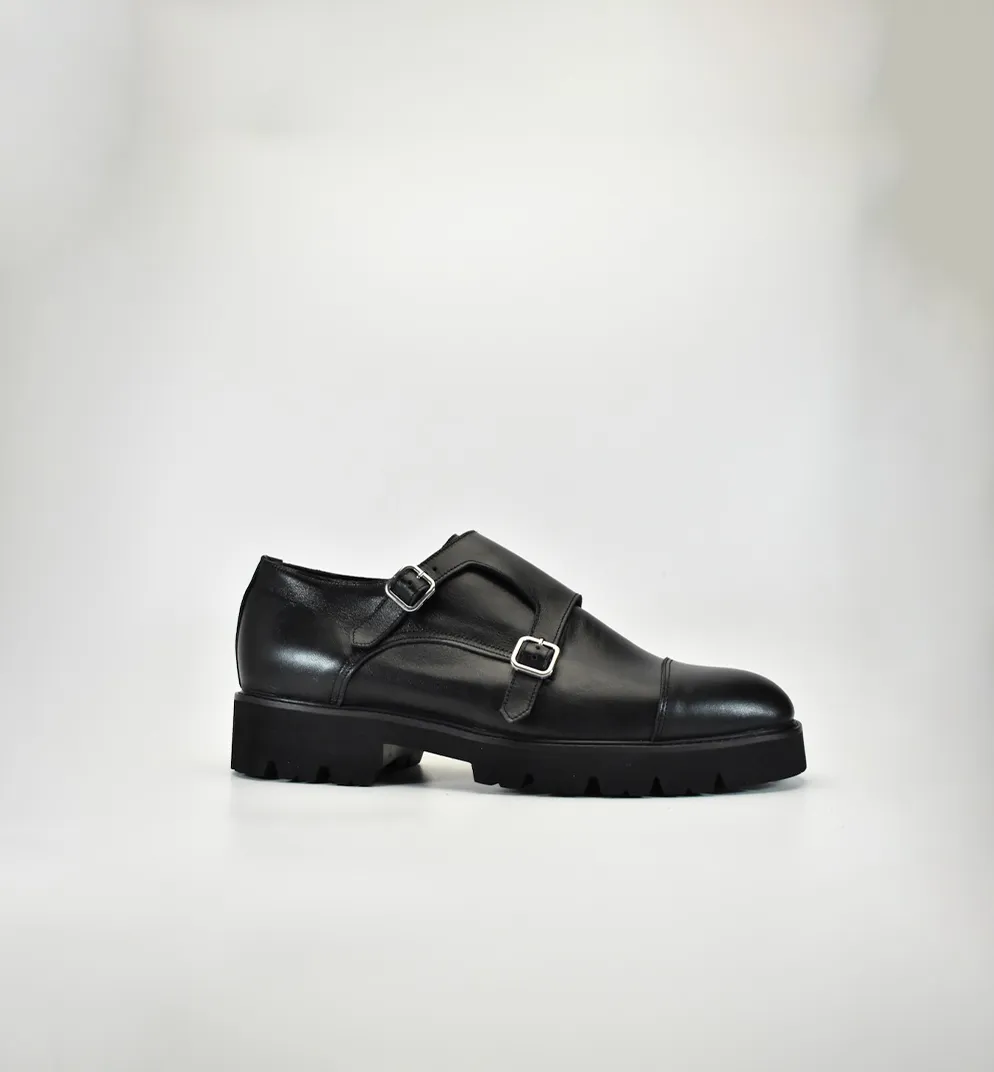 DOUBLE MONK For Man – All Black Chunky