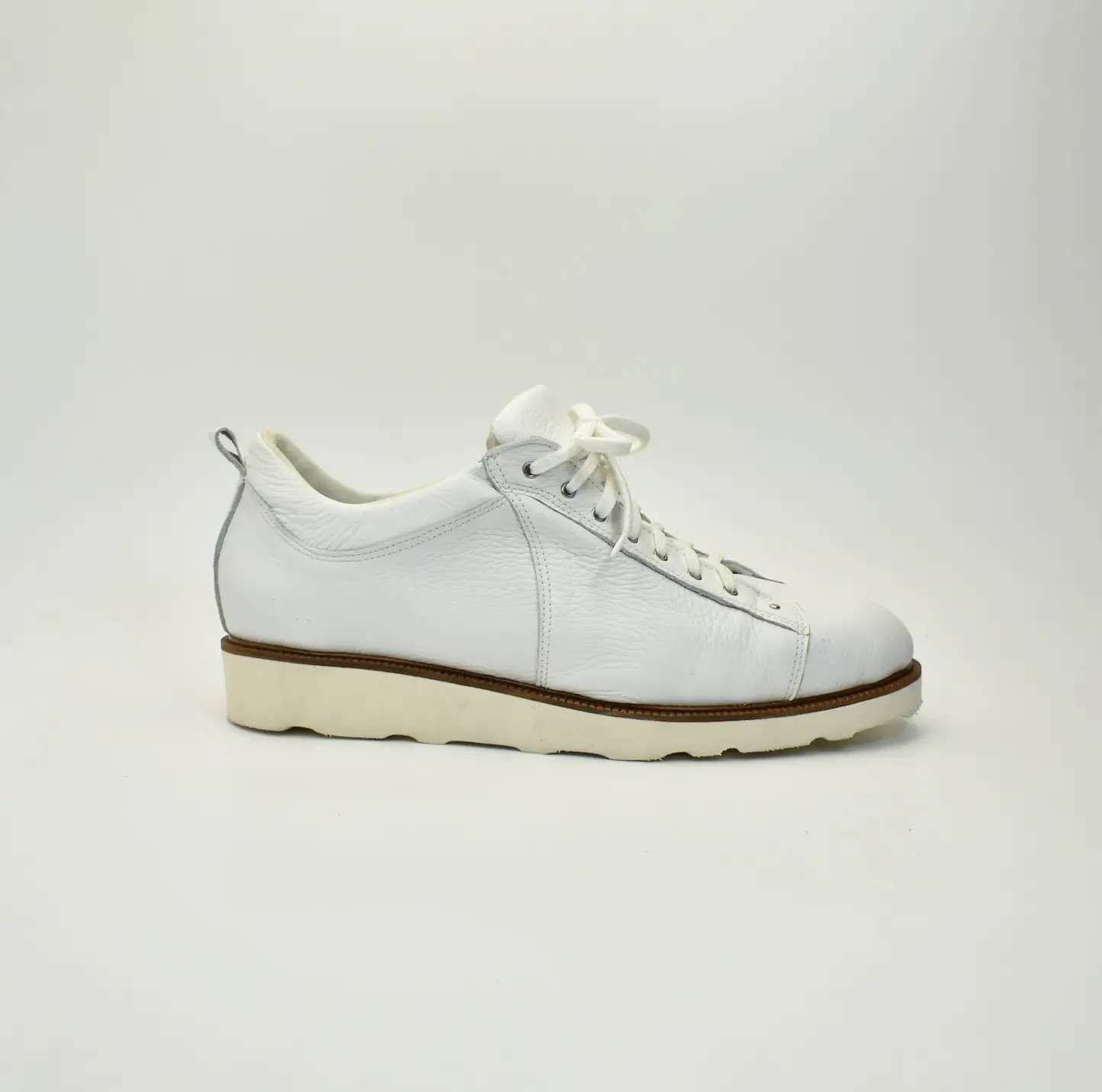 LOW LACING For Man – White Pebble