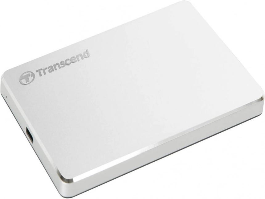 Hard disk TRANSCEND TS2TSJ25C3S eksterni/2TB/2.5"/Type C/srebrna