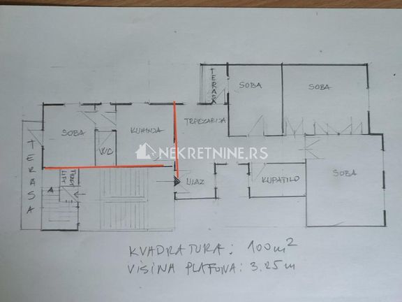 Stan za izdavanje u centru grada ID#1658