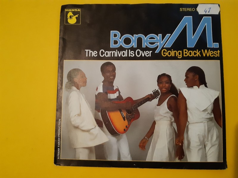 BONEY M - THE CARNIVAL IS OVER ***** 1982 GERMANY