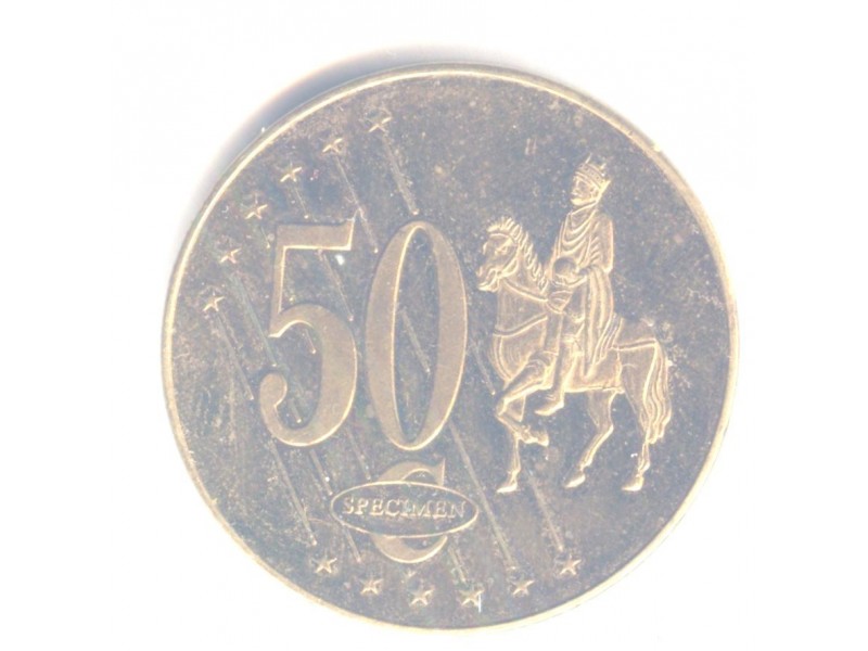 Vatikan 50 cents 2005 SPECIMEN ESSAI UNC