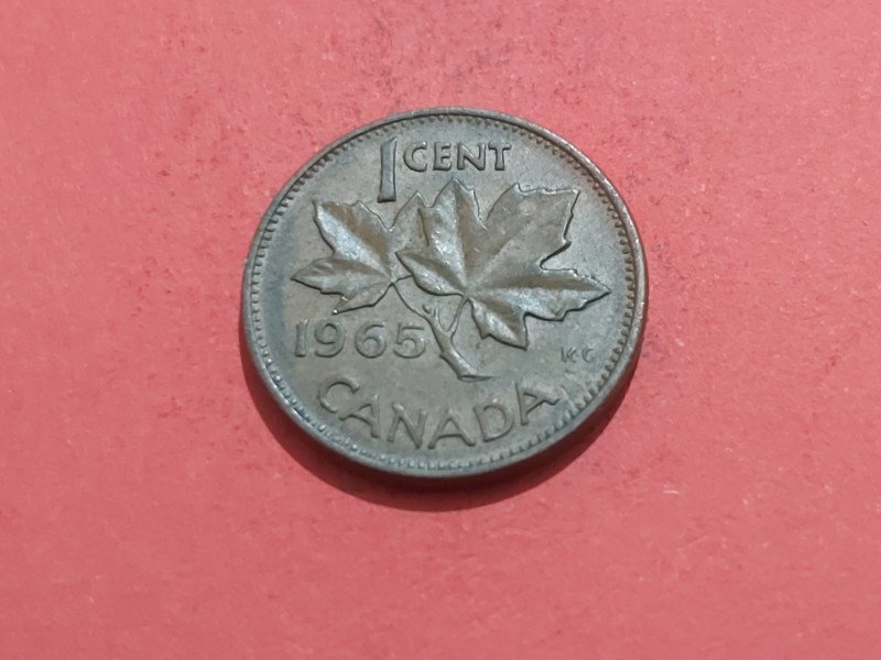 Kanada - 1 cent 1965 god