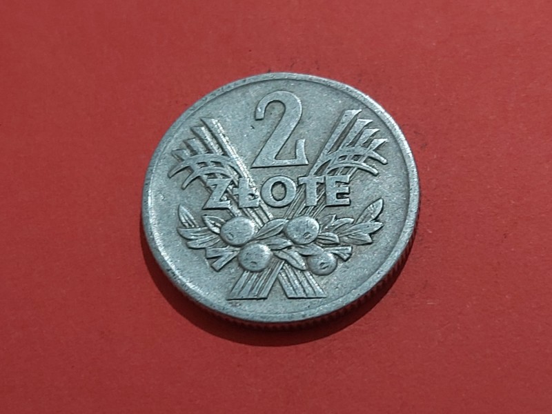 Poljska - 2 zlotych 1958 god