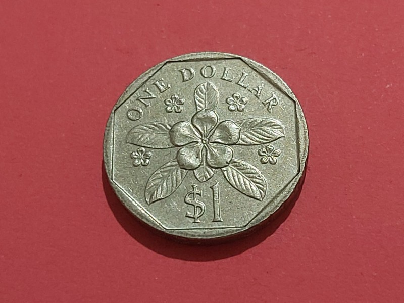 Singapore - 1 dollar 1988 god