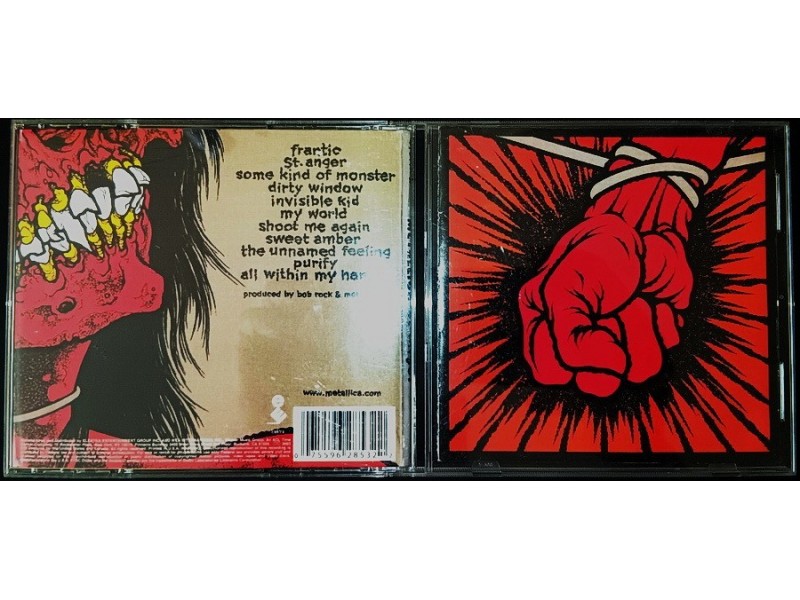 Metallica-St.Anger 1.Press CD (2003) Made in US