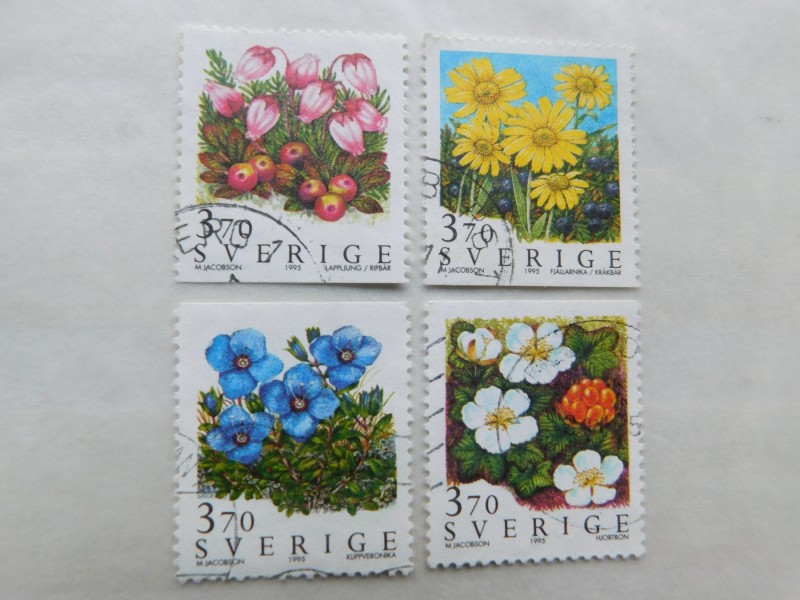 ŠVEDSKA 1995 KOMPLET SERIJA