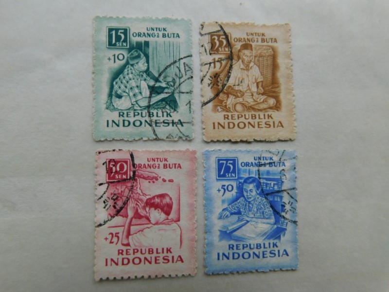 INDONEZIJA 1956 KOMPLET SERIJA