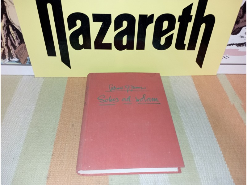 SOLUS AD SOLAM autor: Gabriele D Annunzio (1940.g)