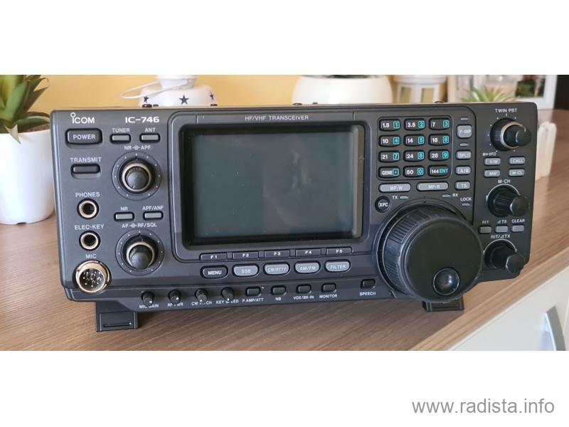 Icom ic 746 Hf,6m,vhf 100wati