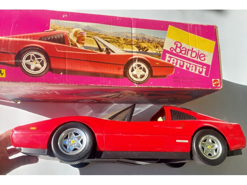 Barbie FERRARI OGROMNI vintage 1980te u kutiji