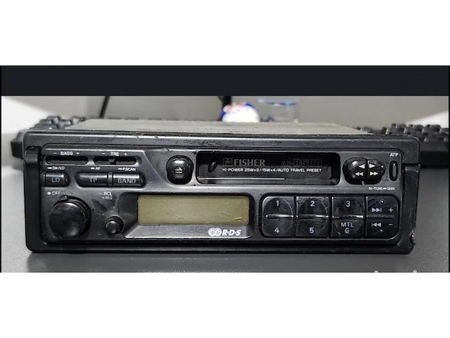 Fisher AX-R500 auto radio kasetofon