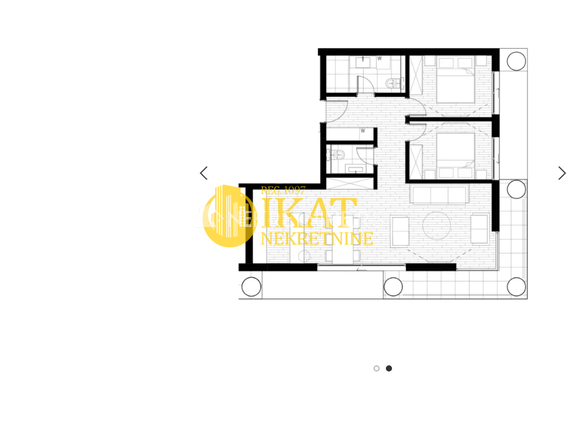 Lekino brdo, Rade Končara novogradnja 76,76m2 + pdv ID#4442