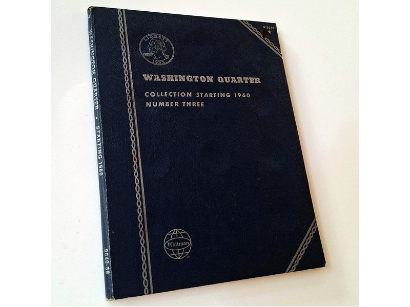 Whitman album za kovanice: Washington Quarters od 1960.