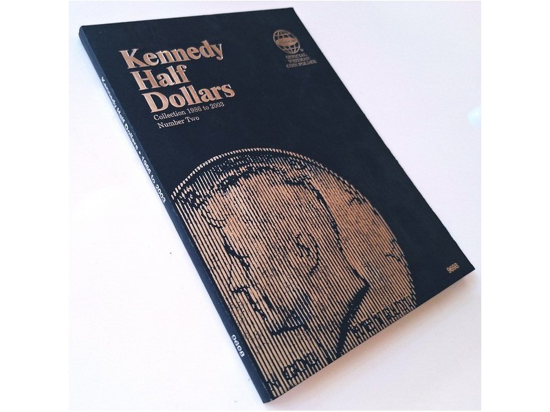 Whitman album-kovanice: Kennedy Half Dollars 1986-2003.