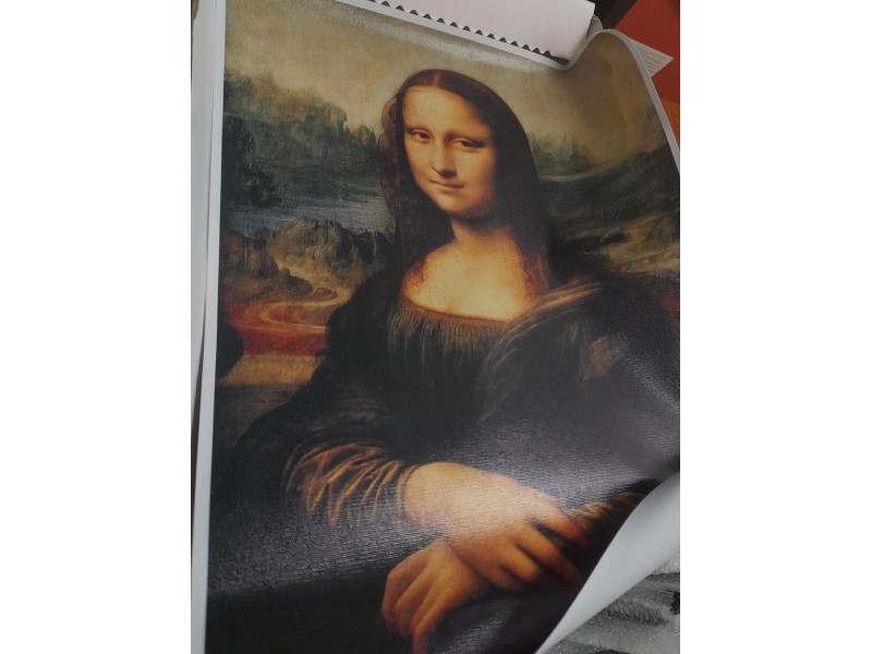 Mona Liza od Leonardo da Vinčija - Print na platnu