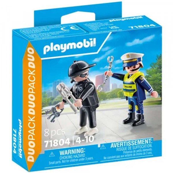 Playmobil Duo pack Policajac i provalnik