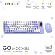 Combo mis tastatura wireless Fantech WK-898 GO mochi85 ljubicasta