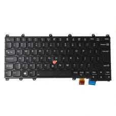 Tastatura za laptop Lenovo ThinkPad X380 Yoga crni frejm veliki enter