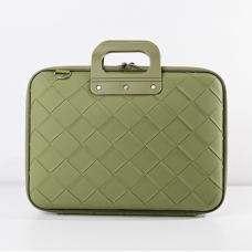 Torba za laptop Fashion Intrecciato 14" zelena