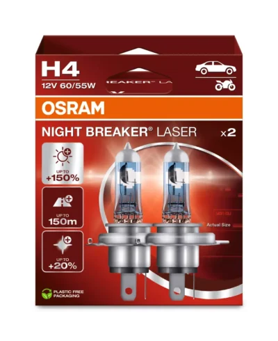 OSRAM NIGHT BREAKER LASER – H4