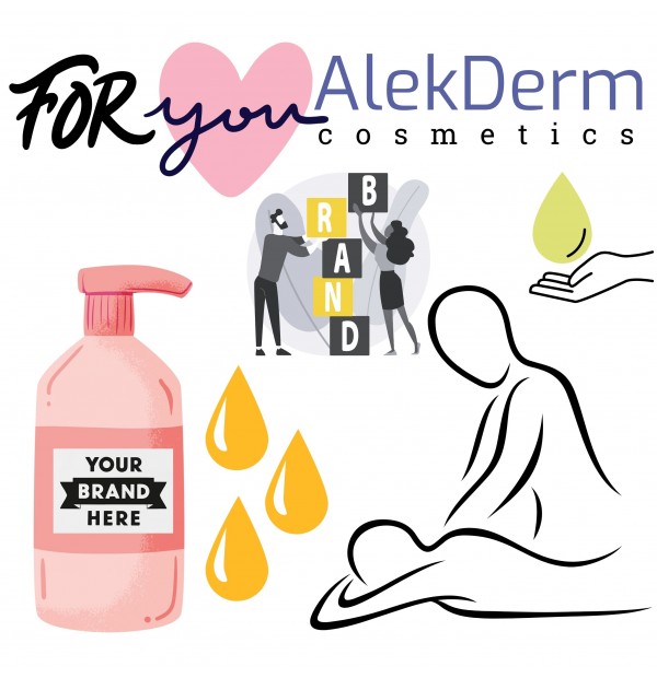 AlekDerm - For You - Bol masažno ulje 500ml - serum pumpica