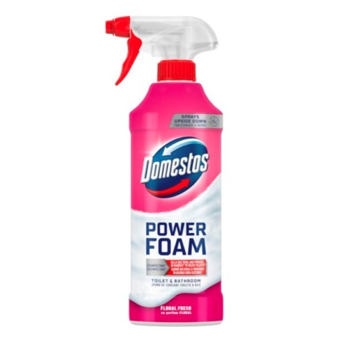 Sprej Domestos Foam Floral 435ml roze