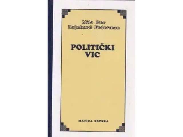 POLITIČKI VIC - Milo Dor / Rajnhard Federman