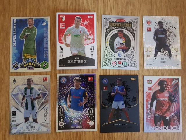 Kartice Bundesliga 2024 2025 (Match Attax,Topps)