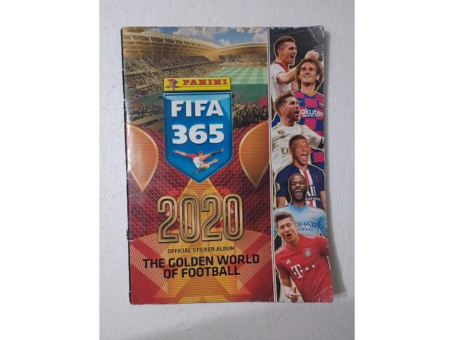 FIFA 365 PANINI 2020 -POPUNJEN ALBUM