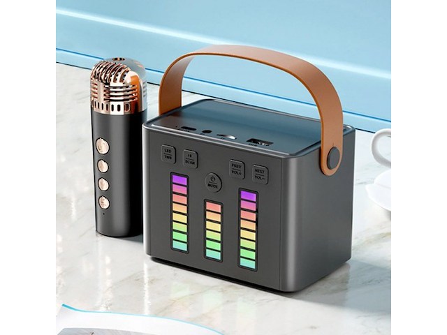 Bluetooth zvucnik karaoke set sa mikrofonom Q-2!