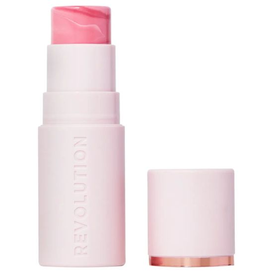 Makeup Revolution silk blush rumenilo u stiku Pinched Light Pink 4,5g