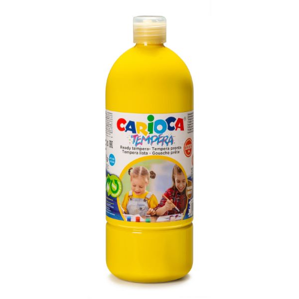 Carioca CA TEMPERE READY 1/1 1000ML PRIMARY YELLOW