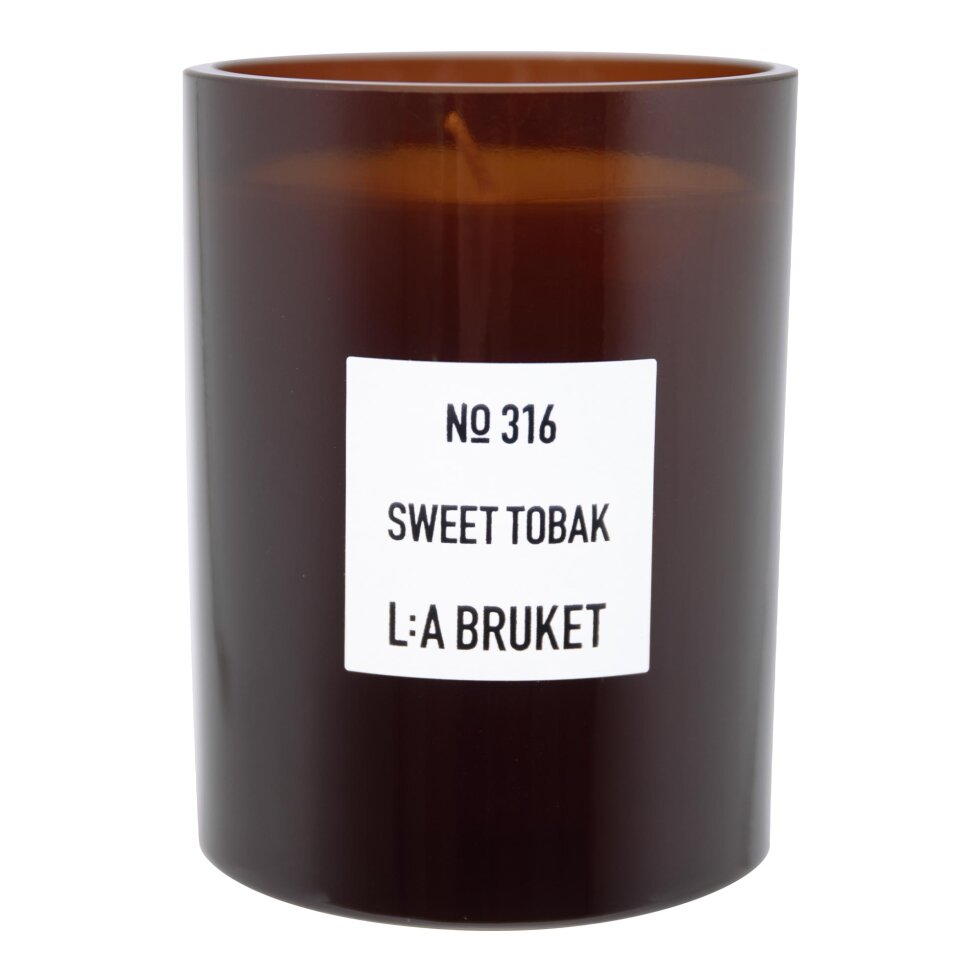 LA Bruket Sweet Tobak Scented Candle