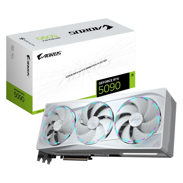 AORUS GeForce RTX 5090 STEALTH ICE 32GB Grafička karta