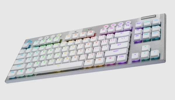 Logitech G915 X LIGHTSPEED TKL LowProfile Wireless Gaming Kbd White, US