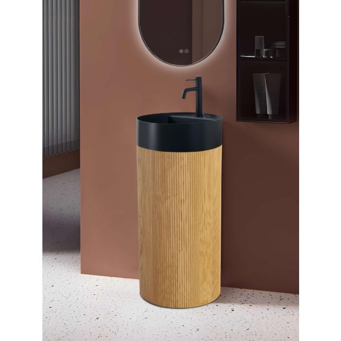 YB039W ARTEK black-beige ormarić fi-40 cm DT