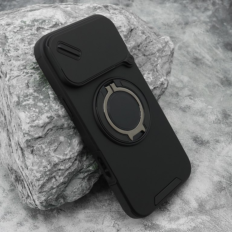 Maska DEFENDER CAMSHIELD za iPhone 17 Pro Max (6.9) crna